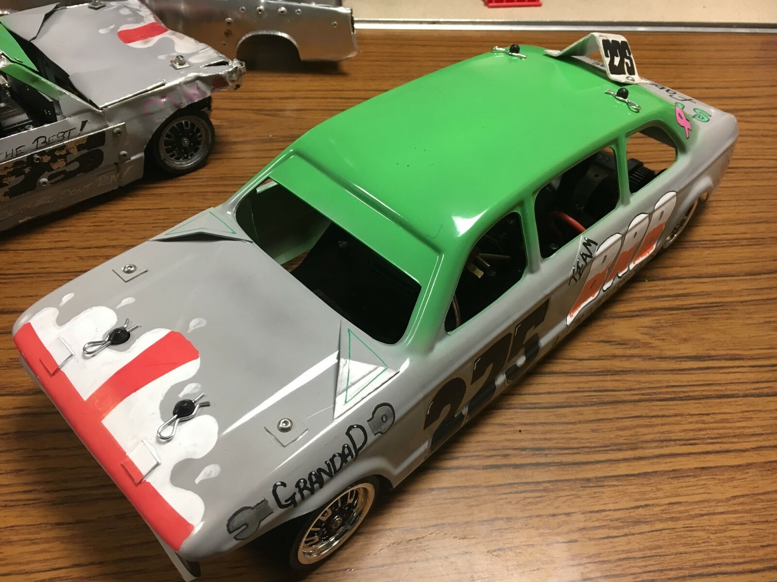 Granda Mark 1 Limo XL 468 limousine Limo RC Banger Racing Caddy body ...