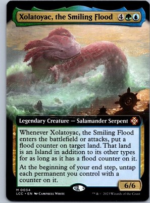Xolatoyac, the Smiling Flood (Extended Art) - Commander: The Lost ...