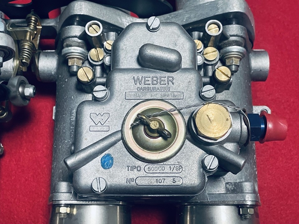 SEARLES SIDEDRAFT INTAKE FORD 2.0L PINTO WEBER 50 DCOE SPAIN MADE LIMA ...