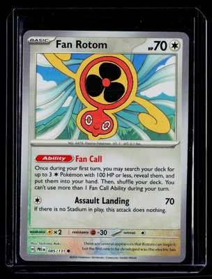 Prismatic Evolutions #085/131 Fan Rotom | eBay
