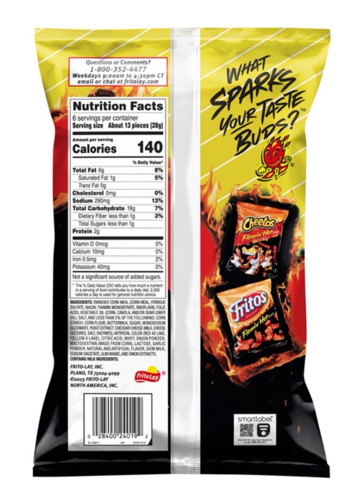 〽️ New Exclusive Funyuns Flamin Hot Onion Flavored Crispy Crunchy Rings ...