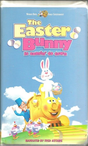The Easter Bunny is Comin' to Town VHS 2000 Fred Astaire Skip Hinnant ...