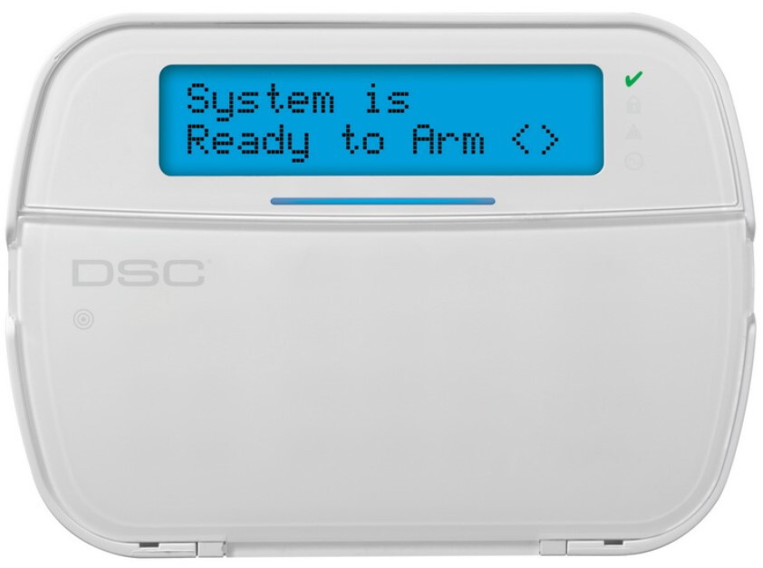 DSC NEO LCD Hardwired Keypad With Built-in PowerG Transceiver HS2LCDRF8 ...