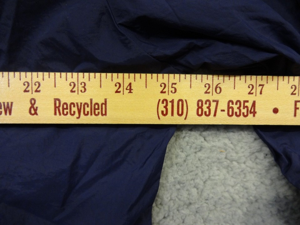 Fabletics Oversized Windbreaker Mens Light Weight Jacket Deep Navy Blue ...