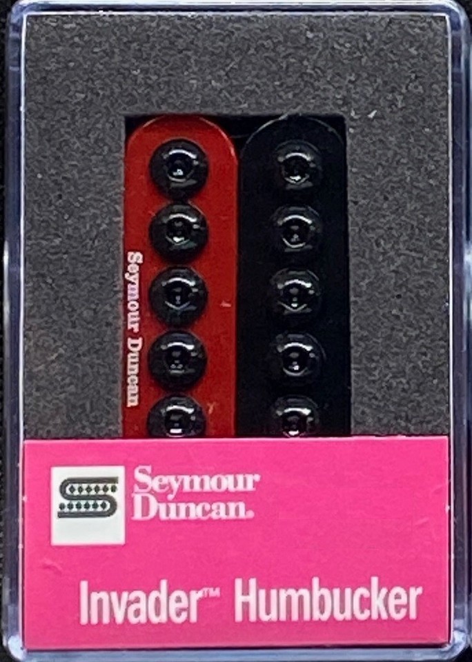 Seymour Duncan SH-8B Invader 6 String Bridge Humbucker - RED/BLACK ...