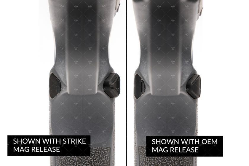 Strike Industrie EXTENDED ovr OEM Magazine release & SPRING for S I G ...