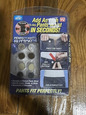 As Seen On TV Perfect Fit Button Add an Inch To Any Pants Waist In ...
