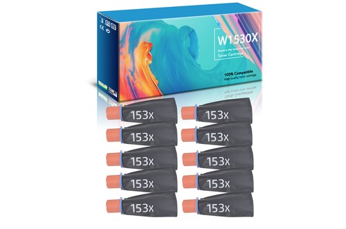 10PK 153X W1530X Toner Compatible for HP Laserjet Tank 2504 2504dw 1604 ...