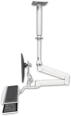 ICW Elite 6220 double arm LCD drop-ceiling mount with 24" adjustment ...