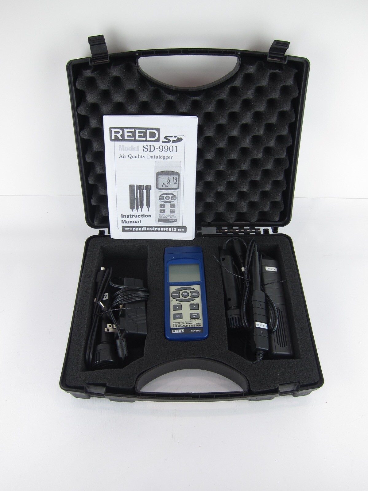 Reed SD-9901 IAQ Air Quality Data Logger Meter SD9901 | eBay