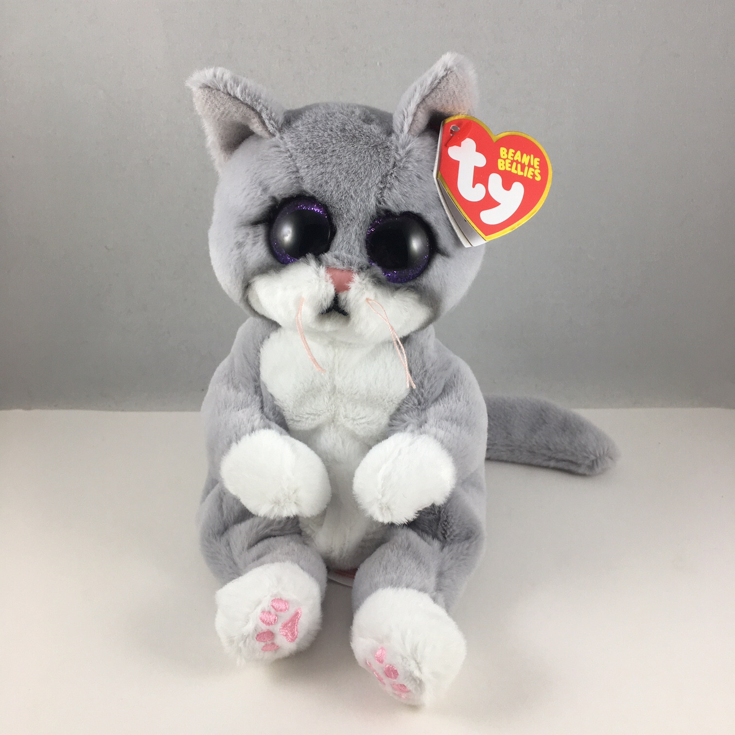 Ty Beanie Baby Bellies - MORGAN the Cat (6 Inch) Plush Stuffed Toy 2023 ...