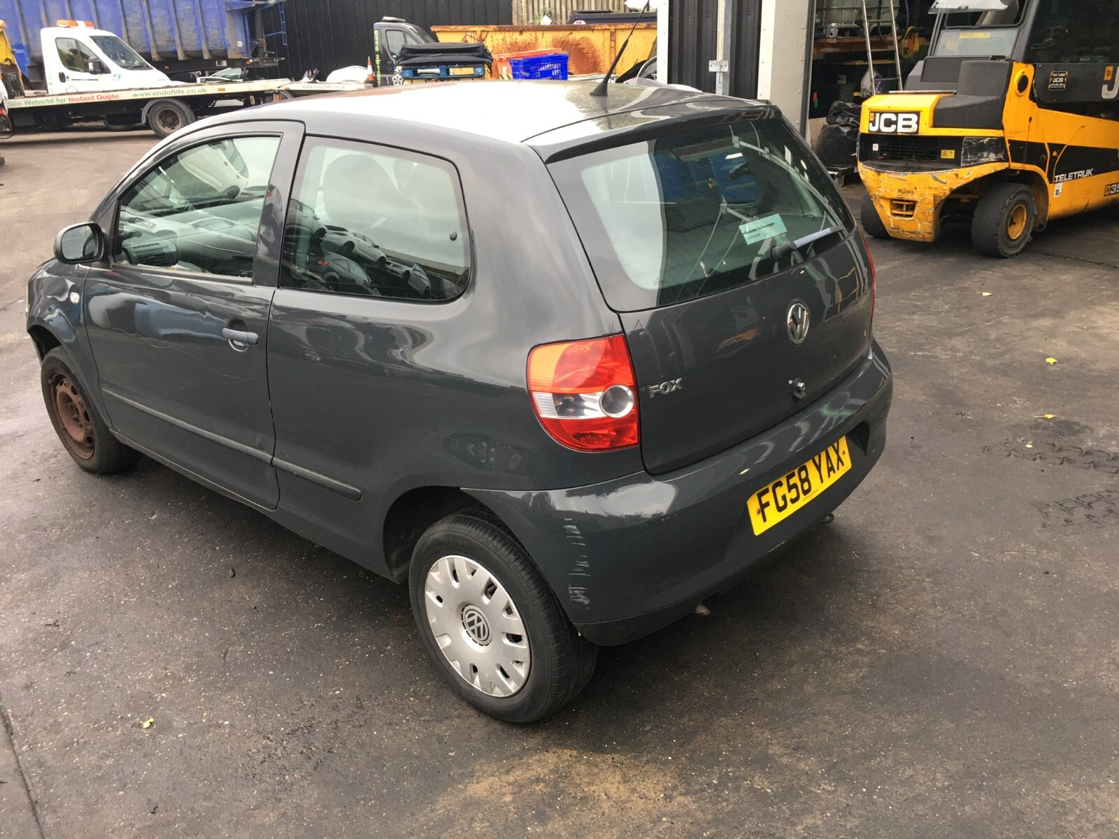2010 VW FOX 1.2 LI7F GREY 1X WHEEL NUT FOR SALE *SPARES PARTS BREAKING ...