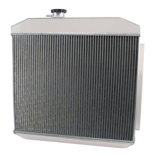 4-Row Aluminum Radiator Fits 1955-1957 56 Chevrolet Bel Air/ 150/ 210 ...