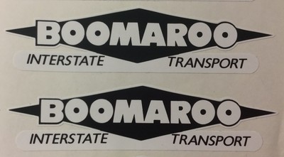 Boomaroo Stickers Decals Set Of 2 Decals Collectable Vintage Toy ...