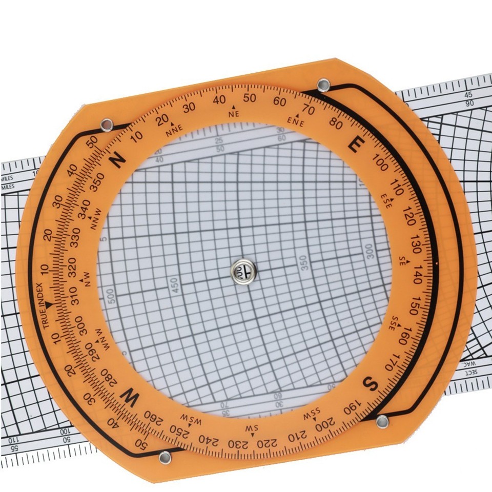 Lightweight Aviation Navigation Tool with Transparent ABS for Easy ...