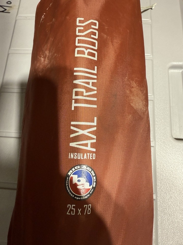 Big Agnes AXL Trail Boss Insulated | eBay