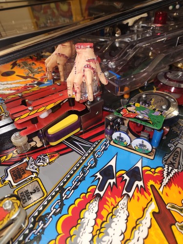 Addams Family Pinball Machine THING Flasher Mod HAND PAINTED | eBay