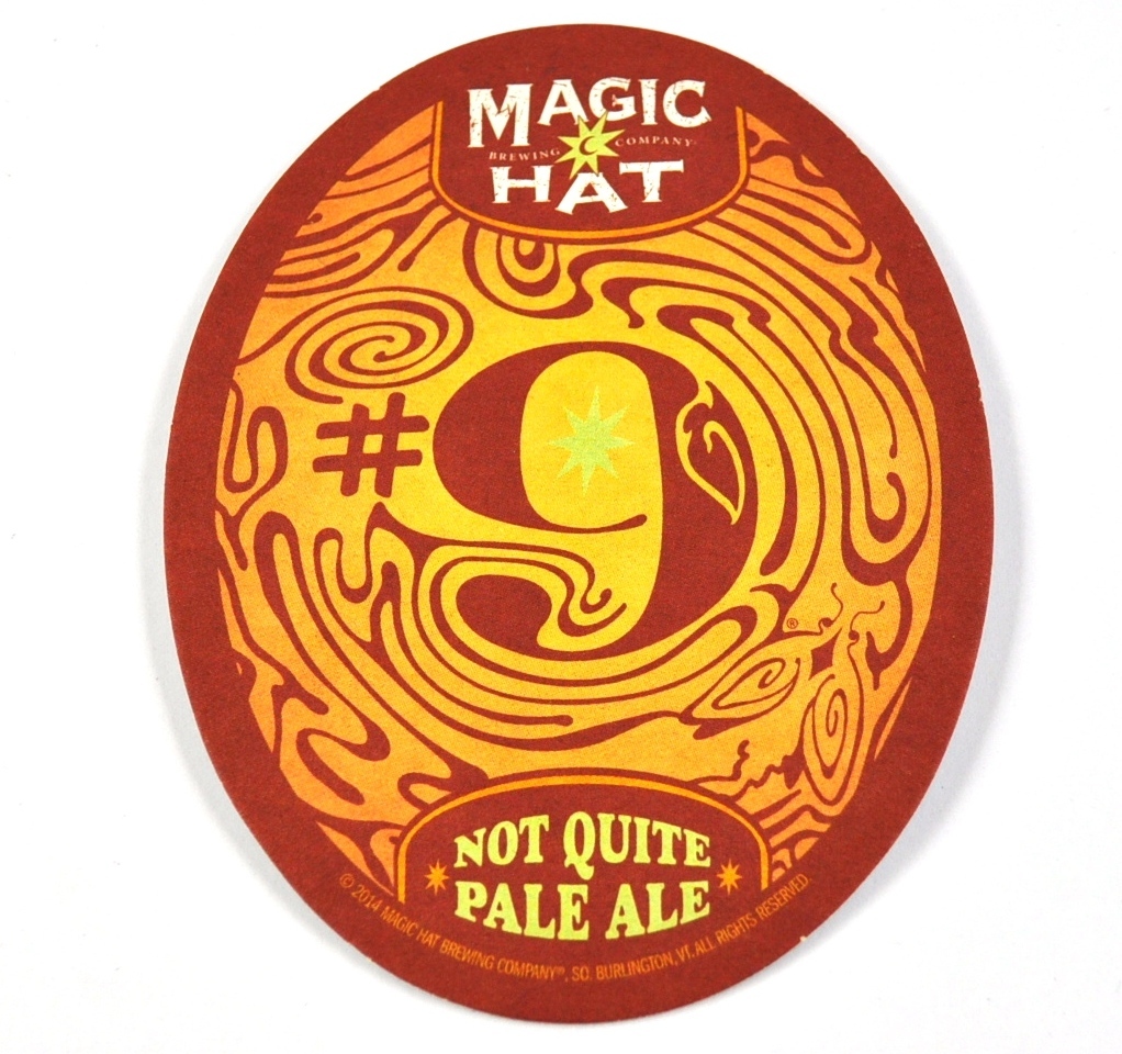 Magic Hat #9 Pâle Ale USA Bière dessous de Verre Coaster Drink Me ( Moi ...