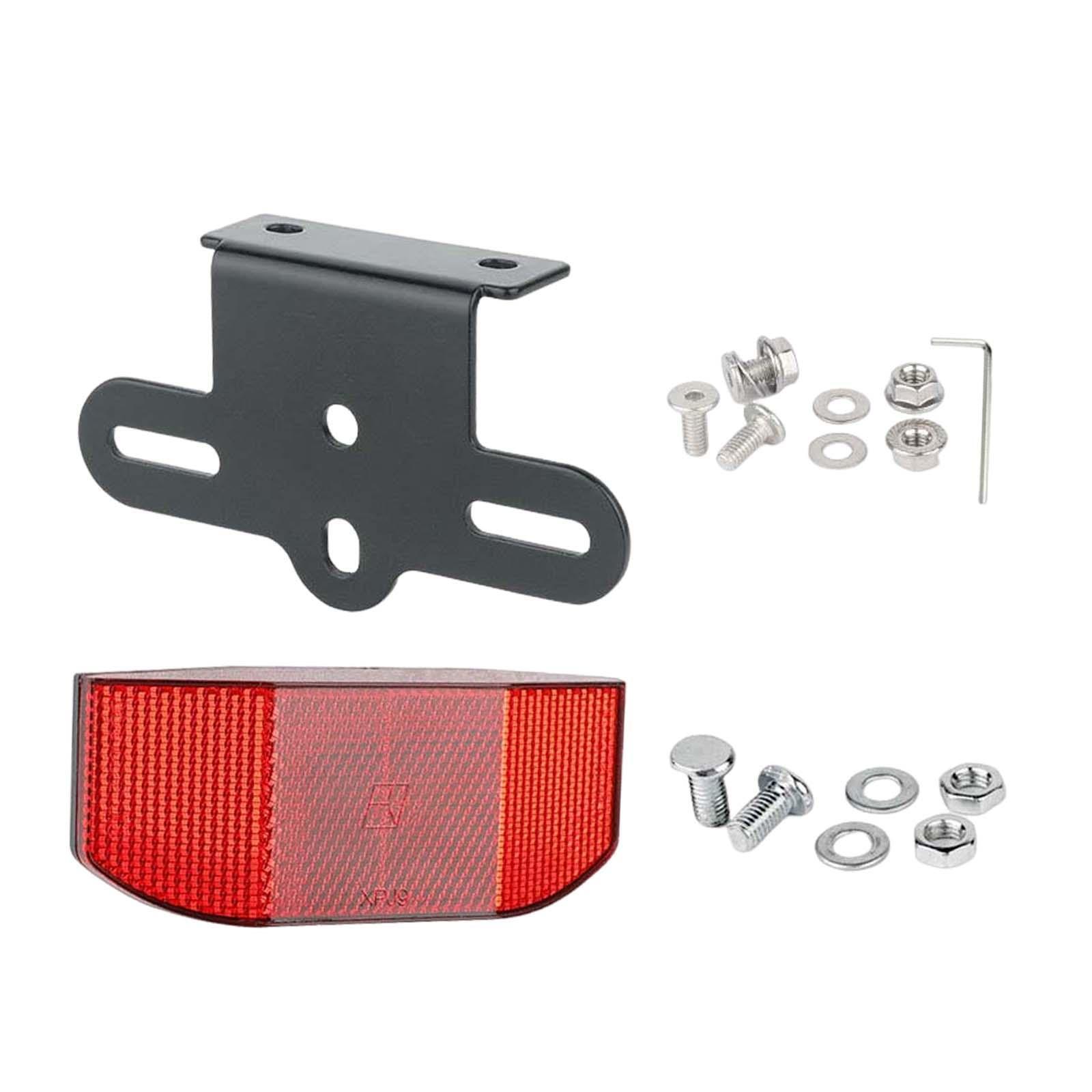 Bike Rear Reflector Bicycle Rear Rack Reflector for Adults Bike ...