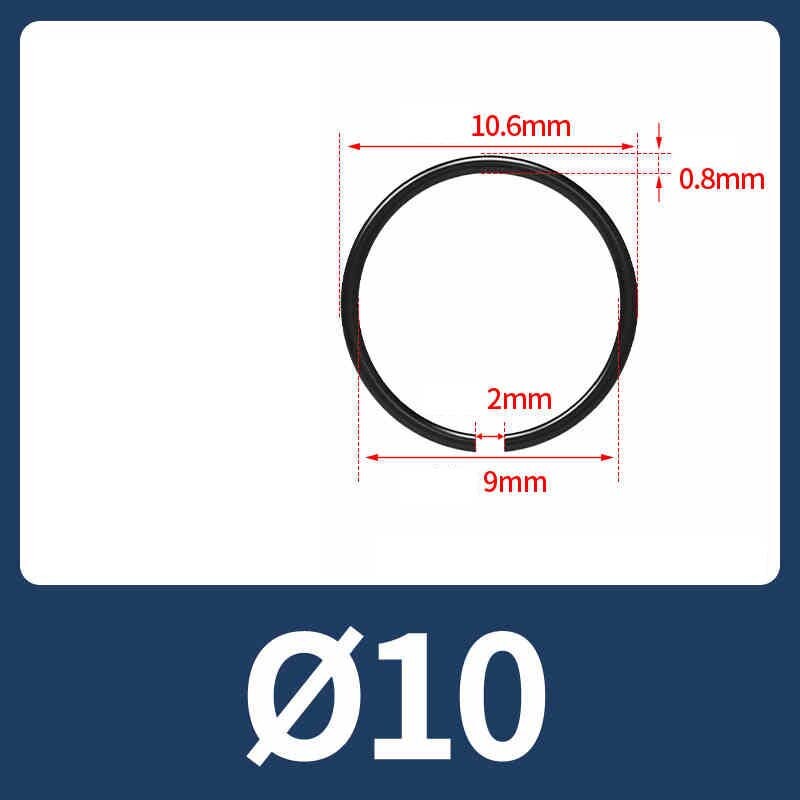 Retaining Rings Round Wire Circlip Clip Shaft Snap Ring C-Type Circlips ...