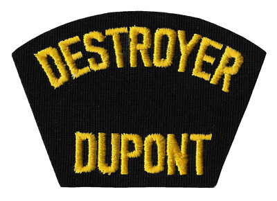 US Navy DD-941 USS Dupont Forrest Sherman-class Destroyer Cap Patch ...
