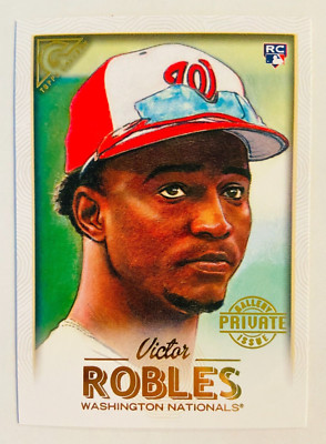 2018 Topps Gallery VICTOR ROBLES Private Issue Rookie Card RC #'d /250 ...