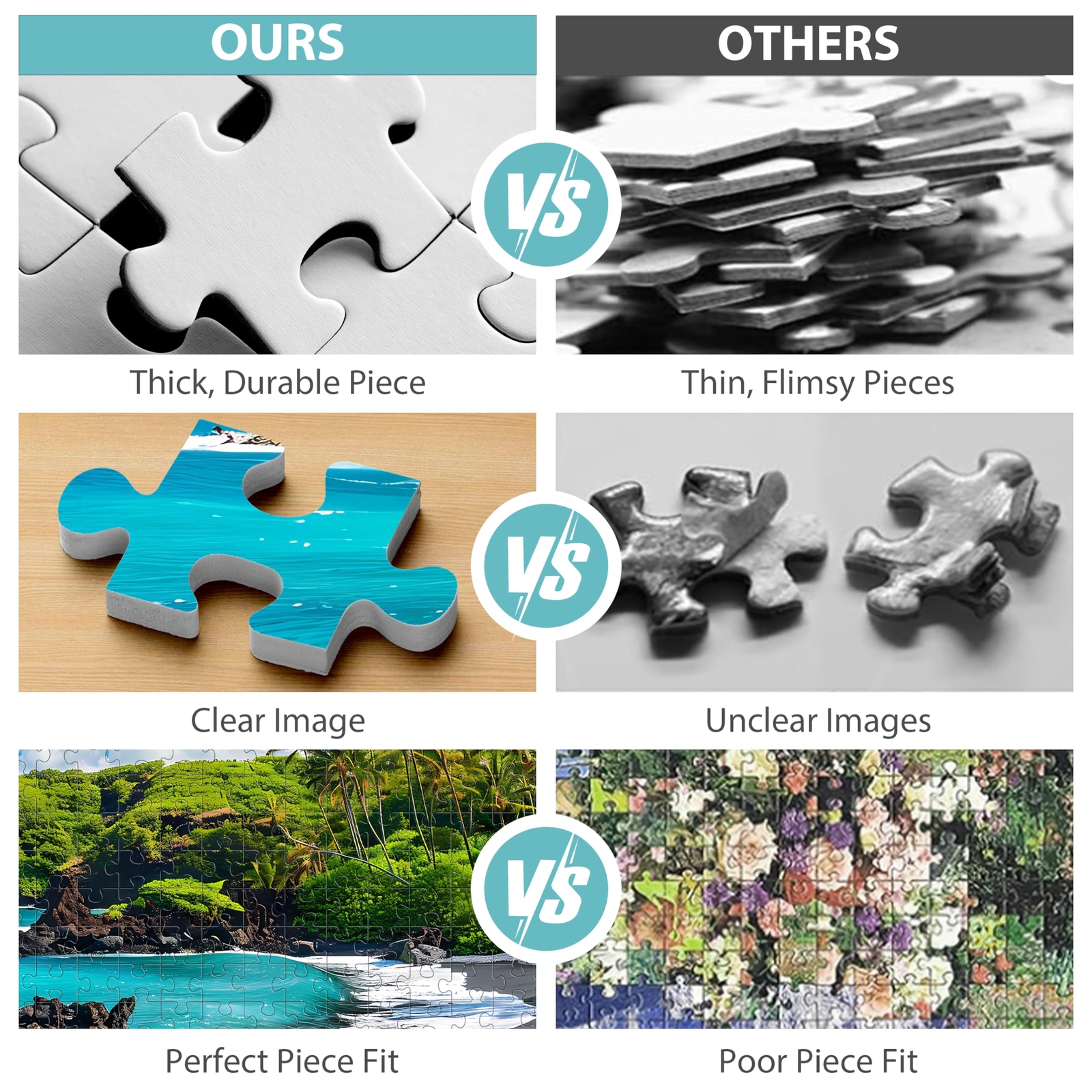 500 Piece Puzzles for Adults, Beach Jigsaw Puzzles 500 Pieces, Seaside ...