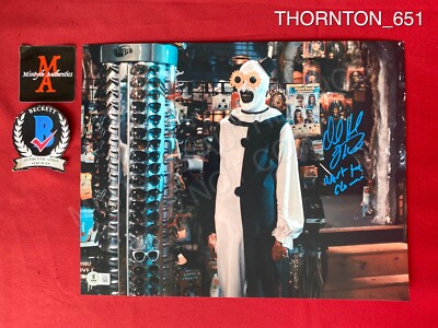 David Howard Thornton Terrifier 2 signed 11x14 photo Art the Clown ...