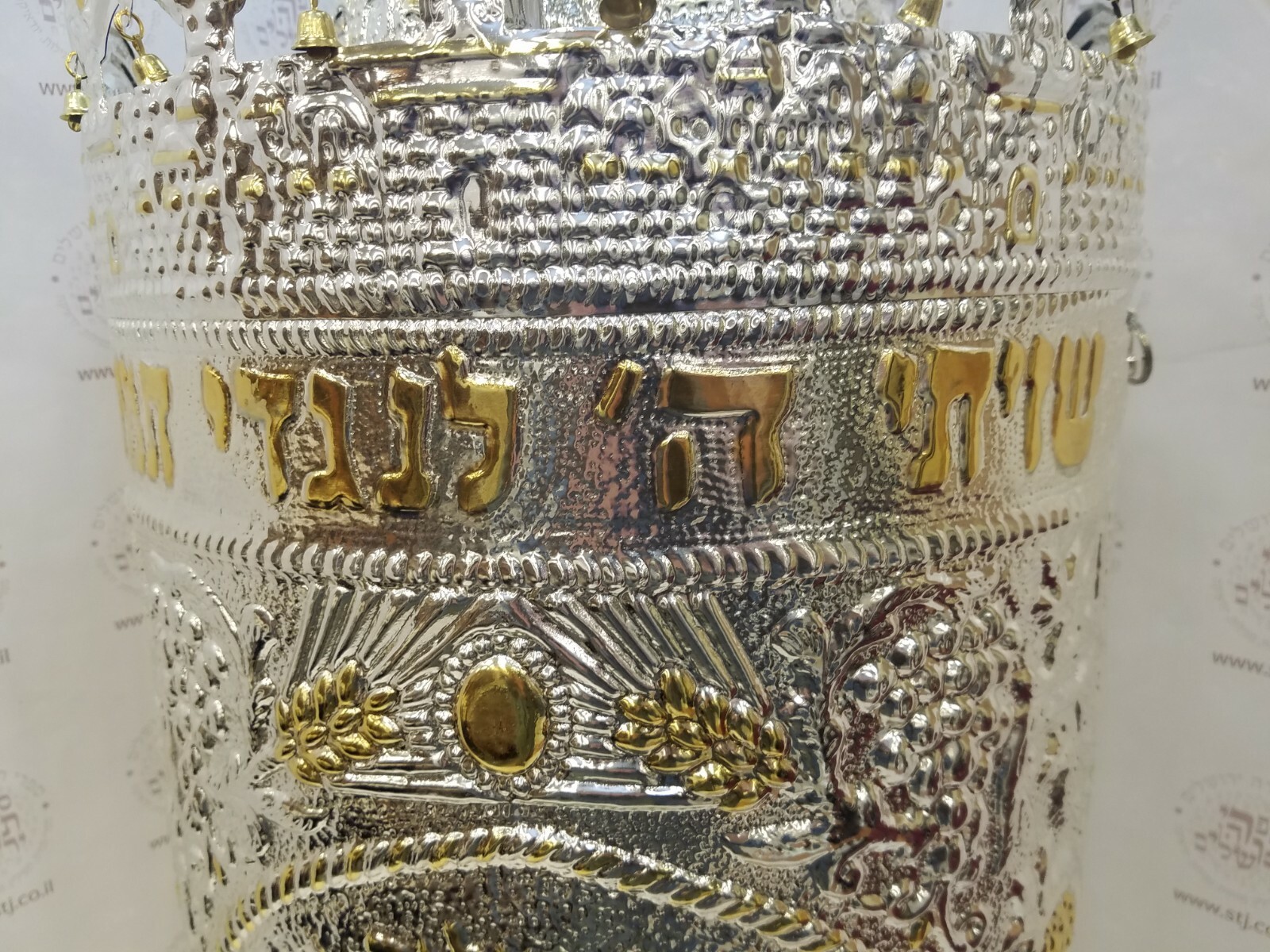 NEW Torah case Jewish Judaica Israeli ARON TIK Sefer Torah cove ...