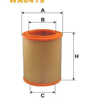 Luftfilter WIX PC63|PC1007|1444P0|3100127|224785|5006950| | eBay.de