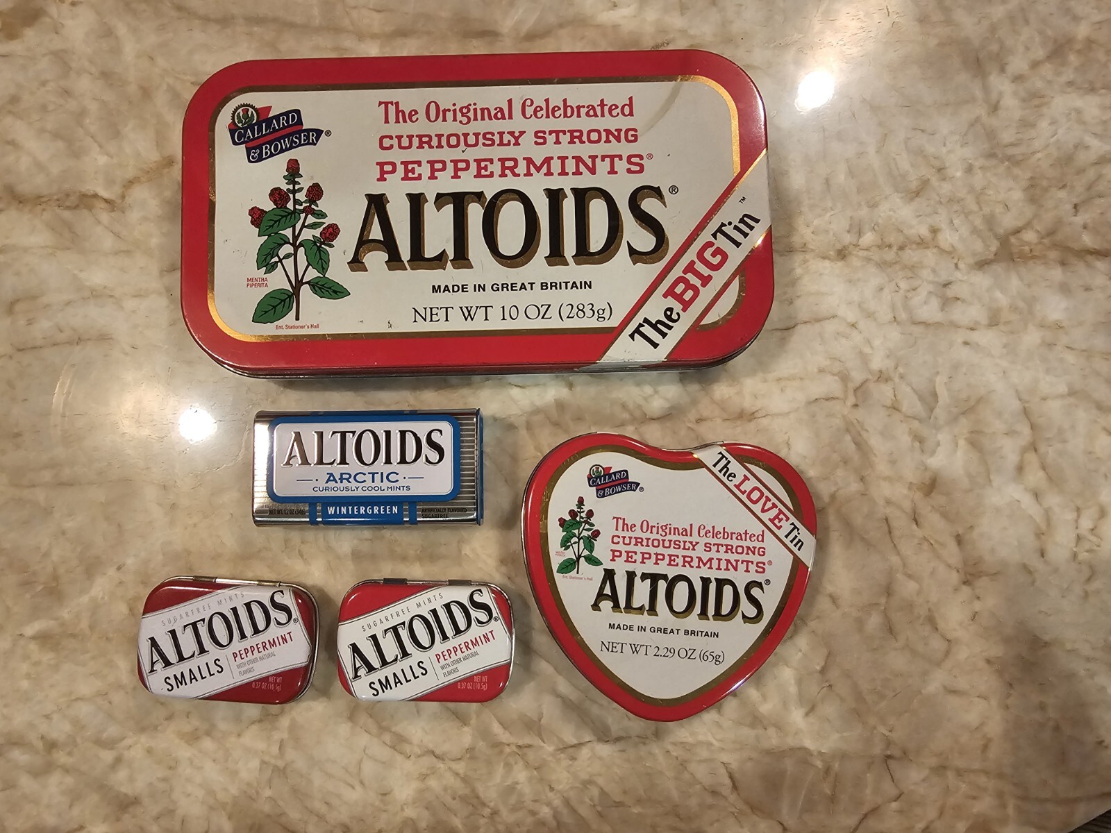 Lot of 15 - Altoids EMPTY TINS - DIY Kits, EDC, Crafts, Stash + Bonus ...