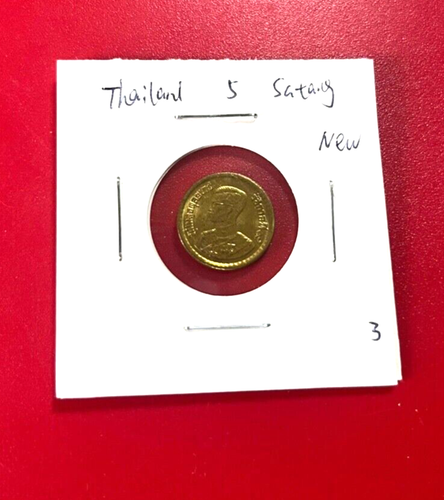 KINGDOM OF THAILAND 5 SATANG COIN ALL NEW - NICE WORLD COIN | eBay UK