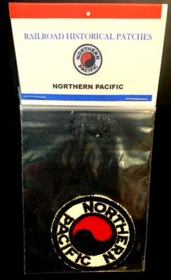 Northern Pacific Railroad Historical 2" Round Patch | eBay
