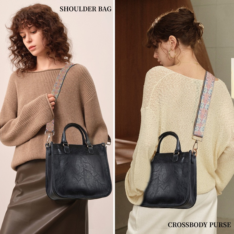 Womens Crossbody Bag Lightweight Shoulder Bag Casual Handbag Purse for ...