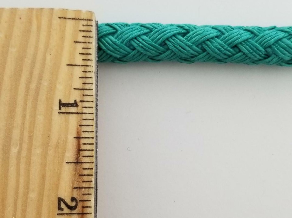 1/2" Plastic Braided Tubular Drawstring Cord -10 Continuous Yards- Many ...