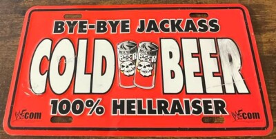 COLD BEER Novelty License Plate 100% Hellraiser | eBay