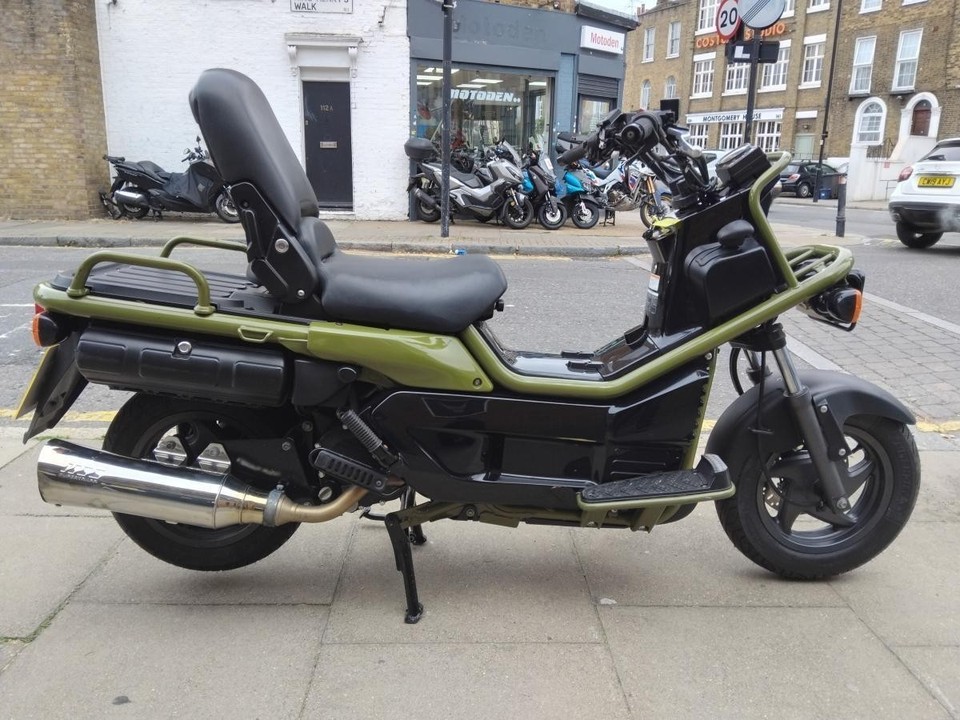 HONDA PS 250 BIG RUCKUS SCOOTER GREEN RECENTLY RE COMMISSIONED | eBay UK