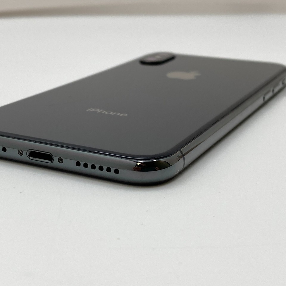 Apple iPhone X - 256GB - Space Gray (Unlocked) A1865 - Fair Condition ...