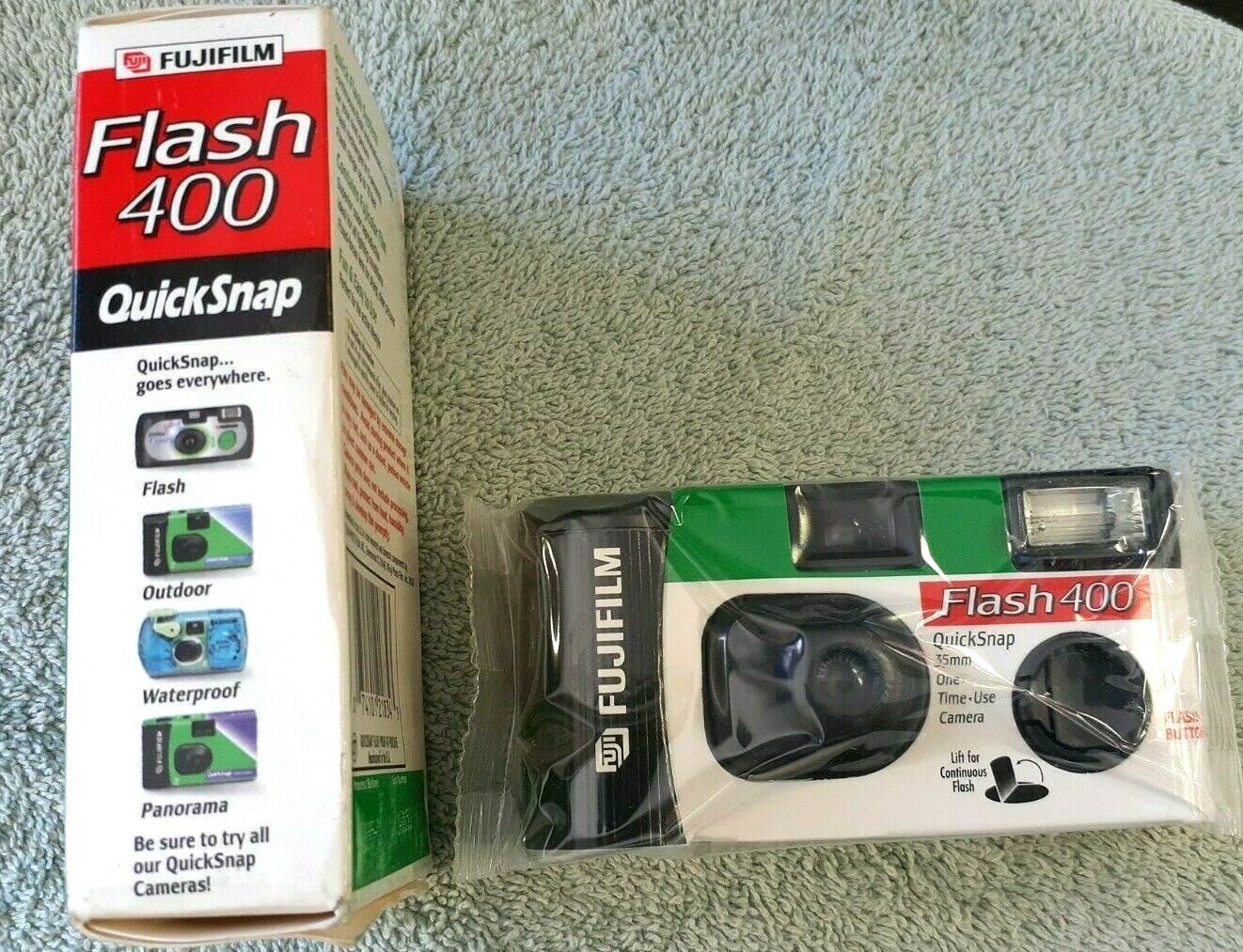 New Expired 05 Fujifilm Flash 400 QuickSnap 35mm 1-Time-Use Camera ...