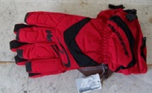 Snowmobile Gloves ColdWave Sno Fire Red/Black Size Large | eBay