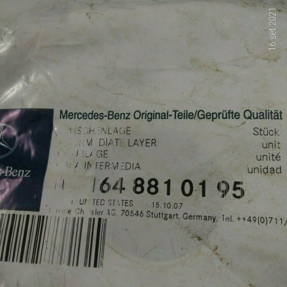 Adhesive Insulation Parking Sensor Ant A1648810195 Compatible with MB ...