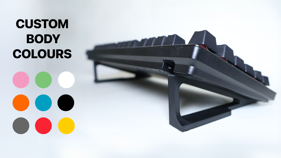 Keyboard Riser Stands For Office & Gaming (Custom Colours + Universal ...
