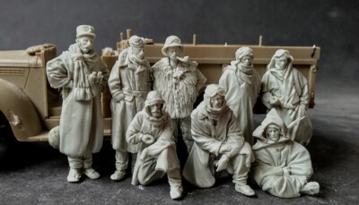 AC 1/35 Long Range Desert Group (LRDG) Crews (8 figures) | eBay