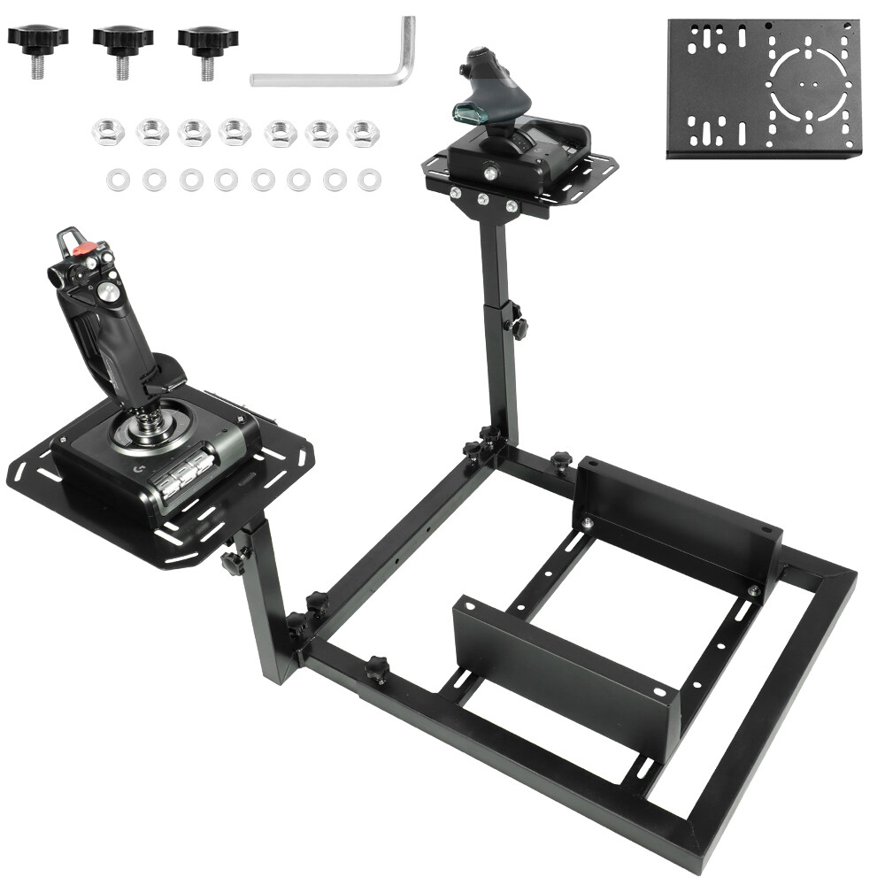 USED-Flight Game Stand fit Logitech X52 X52PRO X56 rocker Tumasit A10 ...