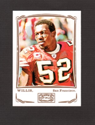 Football Card - Patrick Willis - 49ers - Topps - 2009 - #208 | eBay