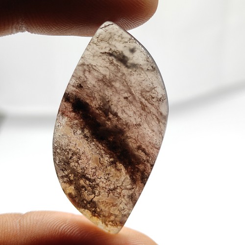 Red moss agate cabochon unique shape moss agate crystal clear gemstone ...
