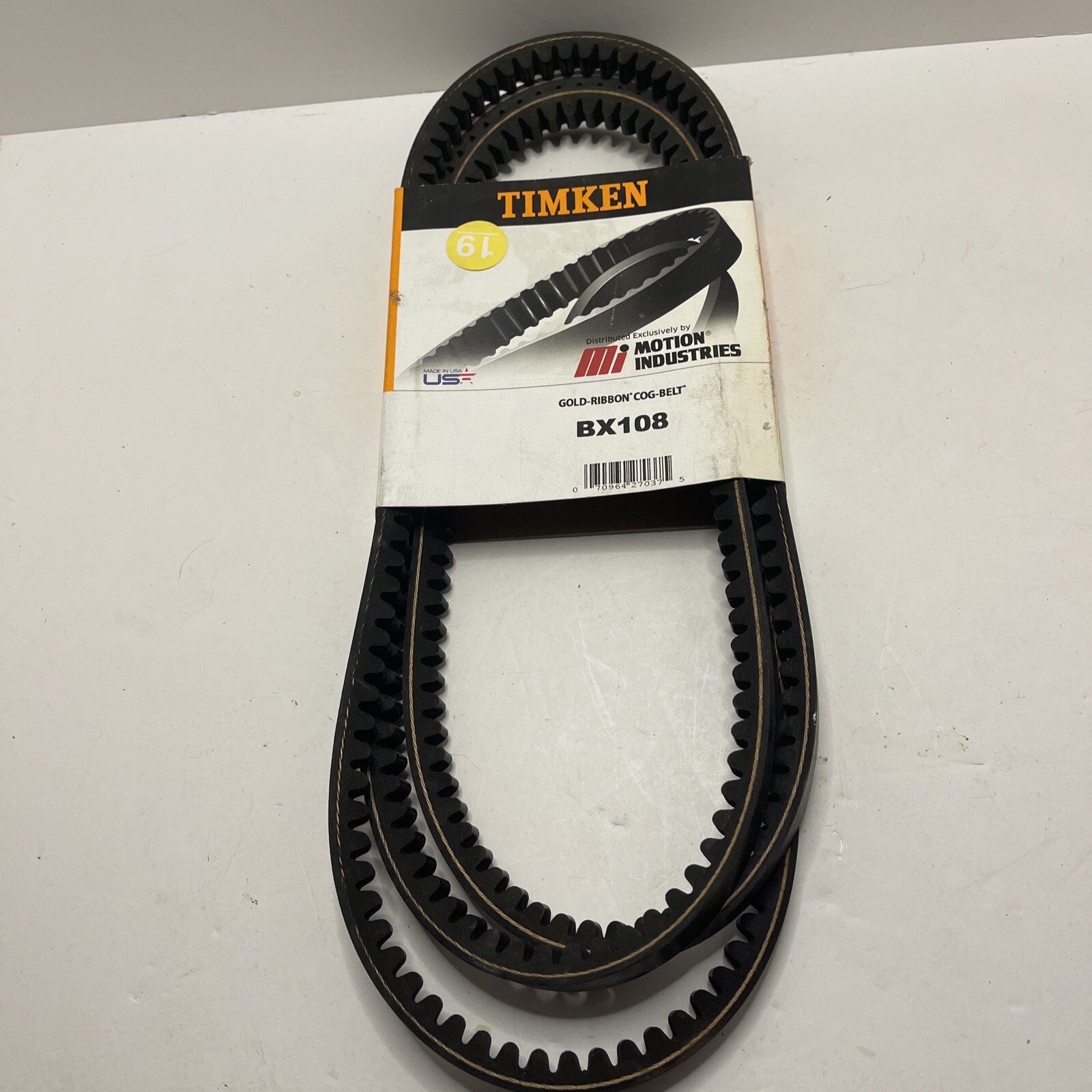 Timken BX108 Cogged V-Belt FNFP for sale online | eBay