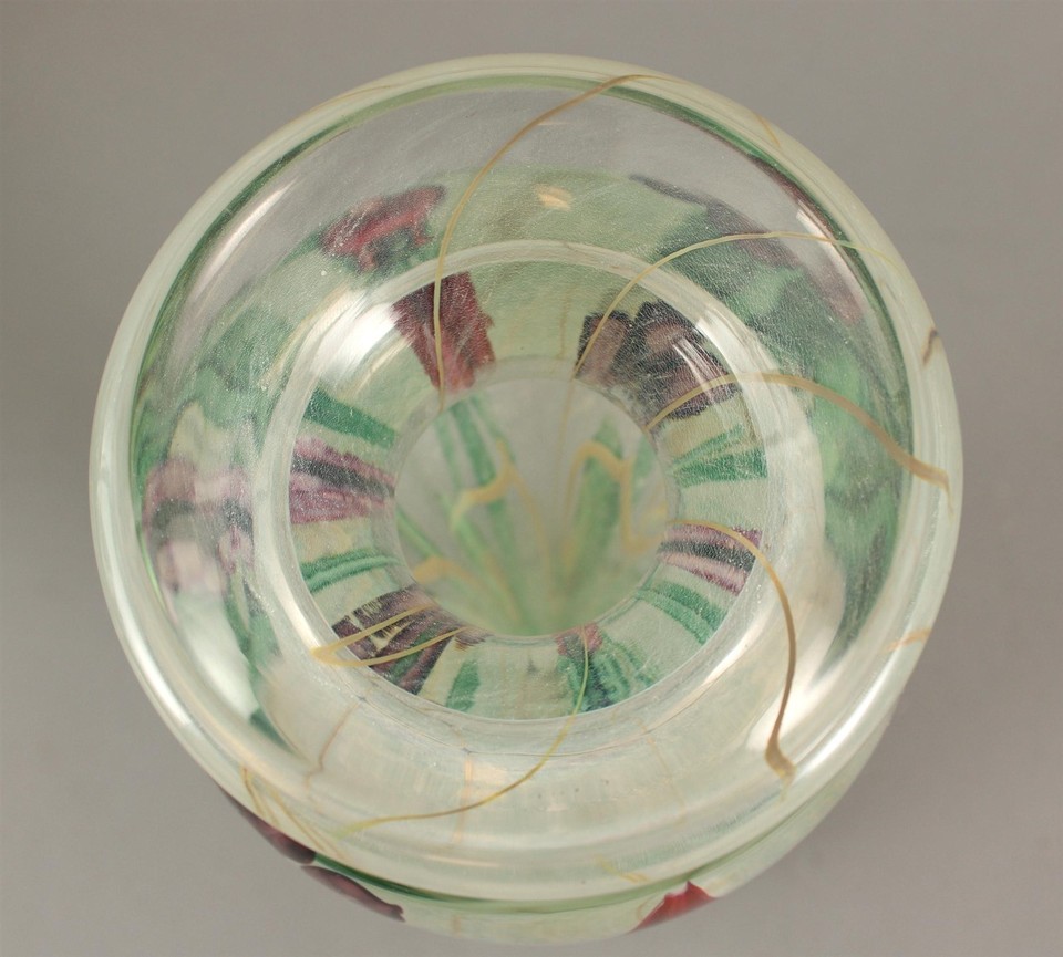 10in Stephan Smarr Doug Merritt VANDERMARK American Art Glass ...