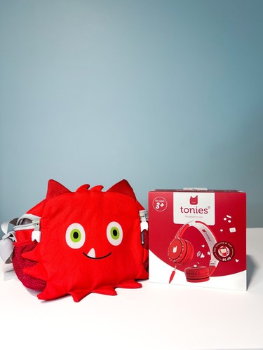 New Tonie box Carrying Case & Headphones RED | eBay