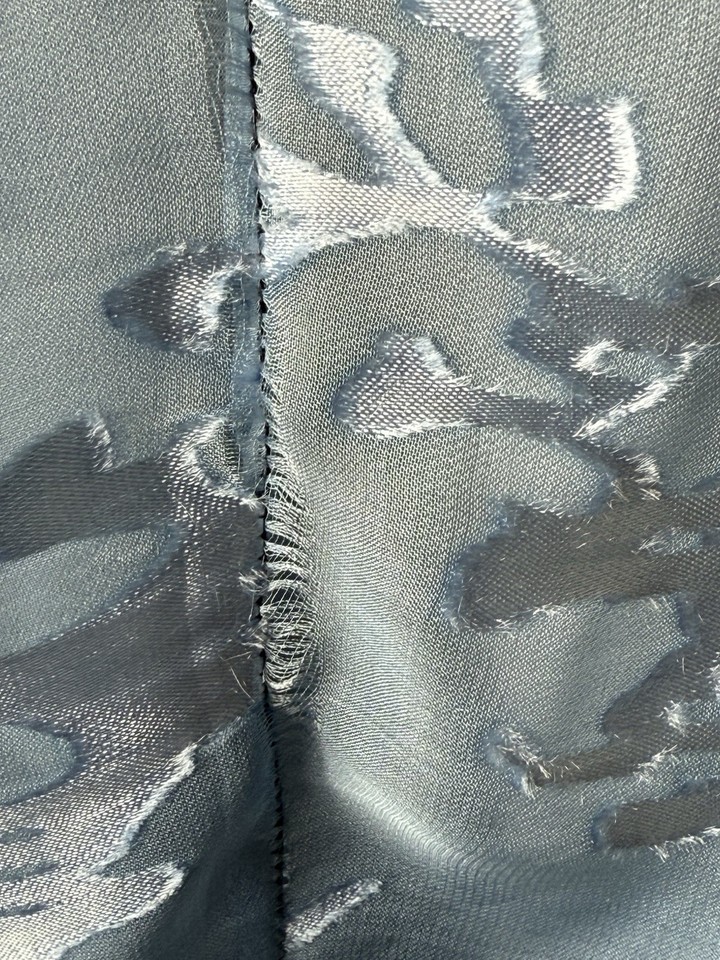 CHESCA Blue Devore Camisole & Jacket Coat Suit Wedding Outfit Plus Size ...